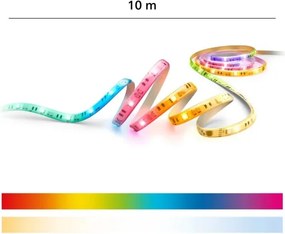 Philips - LED RGBIC Stmívat. pásek SMART STRIP 10m LED/43W/230V 2700/6500K Wi-Fi