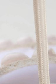 Béžové lněné závěsné svítidlo ø 60 cm Alina – Jotex