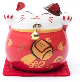 Milujeme Kameny Maneki neko - mávající kočička - Akari - feng shui