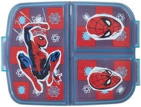 Multibox na svačinu Spiderman Arachnid se 3 přihrádkami