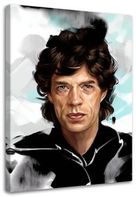 Gario Obraz na plátně Mick Jagger - Dmitry Belov Rozměry: 40 x 60 cm