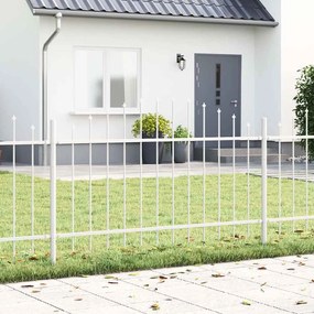 Zahradní plot WOERDEN 2 ks 170 x 140 cm Práškově lakovaná ocel 3360137