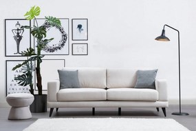 Designová 3-místná sedačka Santino 210 cm béžová
