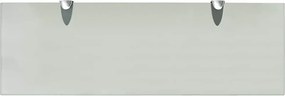 Plovoucí police 2 ks sklo 60 x 20 cm 8 mm 3051537