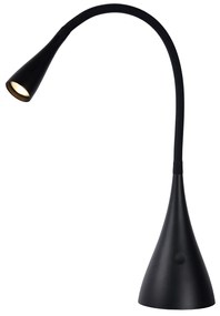 Lucide 18656/03/30 stolní LED lampa Zozy černá, 4W, 3000K, 48,5cm