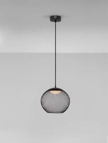 LED černá designová svítilna Kinetic 153