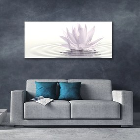 akrylový obraz Květ Voda Umění 125x50 cm