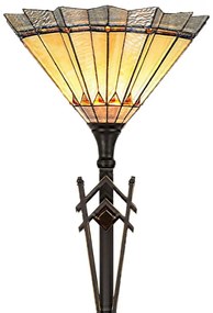 Stojací lampa Tiffany- Ø 45*182 cm 1x E27 / Max 60W – 45x182 cm