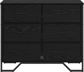 Příborník 6-Zásuvka Černý dub 91 x 35,5 x 74,5 cm 3365605