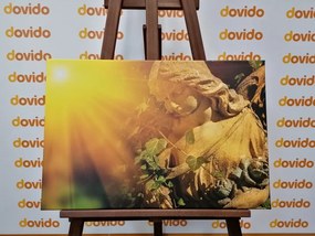 Obraz anděl s paprsky slunce - 60x40 cm