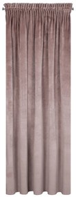 ZATEMŇOVACÍ ZÁVĚS NA PÁSCE RIA 140X270 CM PÚDROVĚ RŮŽOVÁ