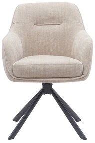 Designová otočná židle Sanjaya len