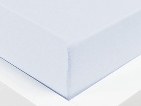 XPOSE® Jersey prostěradlo Exclusive - bílé 180x200 cm