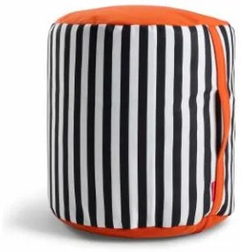 INNOVATION - SPECIAL BUTT pouf s pruhy - Ø62x40 cm