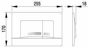 Mereo set wc závěsné kapotované se sedátkem modulem tlačítkem a izolací do sádrokartonu MM02NSETRT320