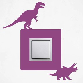 Samolepka na vypínač - Dinosauři - PopyDesign
