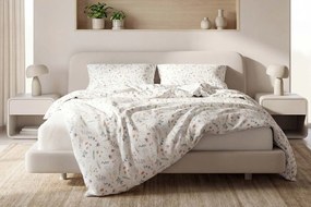 Bavlněné povlečení Barevný kvítek Velikost: atypický 240 x 220 + 2 x 70 x 90