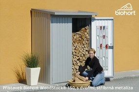 Biohort Přístavek WoodStock® 150 Barva: stříbrná metalíza