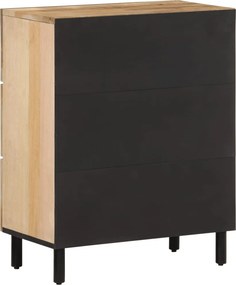Odkládací skříňky 2 ks 60x33x75 cm masivní mangovníkové dřevo 3206305