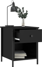 vidaXL Noční stolek 40 x 42 x 50 cm kompozitní dřevo [825933] Barva: šedá sonoma