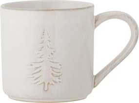 Krémový kameninový šálek s vánočním motivem 300 ml Winter – Bloomingville