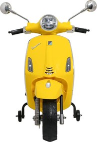 Ramiz Skútr Vespa ROMA žlutý