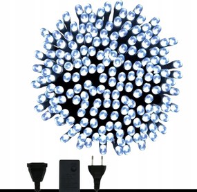 Vánoční osvětlení na stromeček 1000 Led vnitřní venkovní Bílá Studená