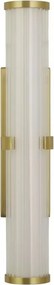 Searchlight 63124-1GO Nástěnné LED svítidlo CLAMP ZLATÉ 32cm IP44