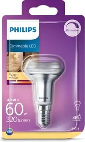 Philips CLA R50 60W / LED reflektor / E14 / teplá bílá / 36° / stmívat