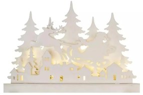EMOS LED Vánoční dekorace LED/2xAA vesnička EMS1020