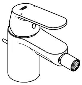 GROHE 32839000 - Bidetová baterie EUROSMART COSMOPOLITAN velikost S lesklý chrom