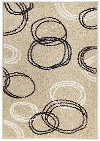 Oriental Weavers, Kusový koberec Lotto 290 FM7 Y, 100x150, béžová, chodba / předsíň
