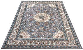 Hanse Home, Kusový koberec Flair 105715 Grey Cream – na ven i na doma, 80x165, šedá, chodba / předsíň