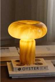 Khaki skleněná stolní lampa (výška 28 cm) Aurora – Ellos Home