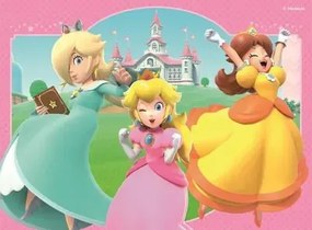 Ravensburger Puzzle: Super Mario a jeho dobrodružství 4 v 1 / od 3 let