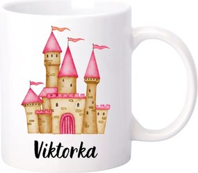 Keramický hrníček Hrad pro princezny