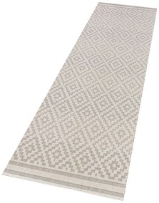 Hanse Home, Kusový koberec Meadow 102467 – na ven i na doma, 140x200, šedá, chodba / předsíň