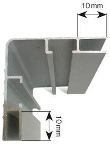 Hliníkový skleník VeGA 7000 STRONG-22