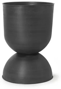 Hourglass Pot Large black Ferm Living
