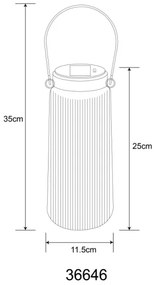 Globo 36646 - LED Solární svítidlo SOLAR 2xLED/0,5W/3V 3000K IP44