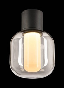LA 1004677 OVALISK CL venkovní LED stropní přisazené svítidlo antracit CCT switch 3000/4000 K - BIG WHITE (SLV)