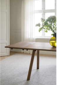 Rozkládací jídelní stůl z dubového dřeva 95x220 cm Clapperton – Rowico