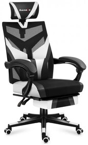 Herní židle Combat - 5.0 White