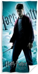 CARBOTEX - Dětská kvalitní bavlněná plážová osuška Harry Potter - princ dvojí krve / 70 x 140 cm
