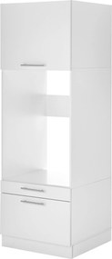 XXXLutz SKŘÍŇKA NAD PRAČKU, bílá, 67,4/200/67,6 cm Respekta - Víceúčelové skříně - 001899013202
