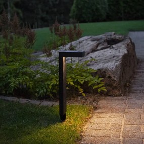 Venkovní solární LED svítidlo Star Trading Vicini, výška 38 cm