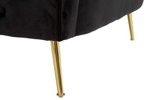 Designová pohovka Pahkakino 127 cm černá