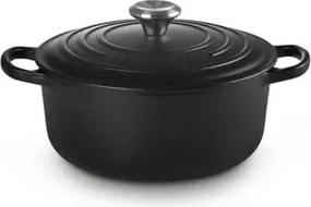 Le Creuset Signature Hrnec s poklicí 20 cm černá
