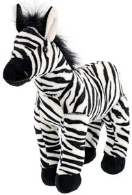Mikrotrading zebra plyšová stojící, 28 cm
