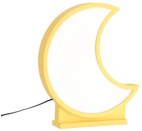 Žlutá dětská lampička Moon – Candellux Lighting